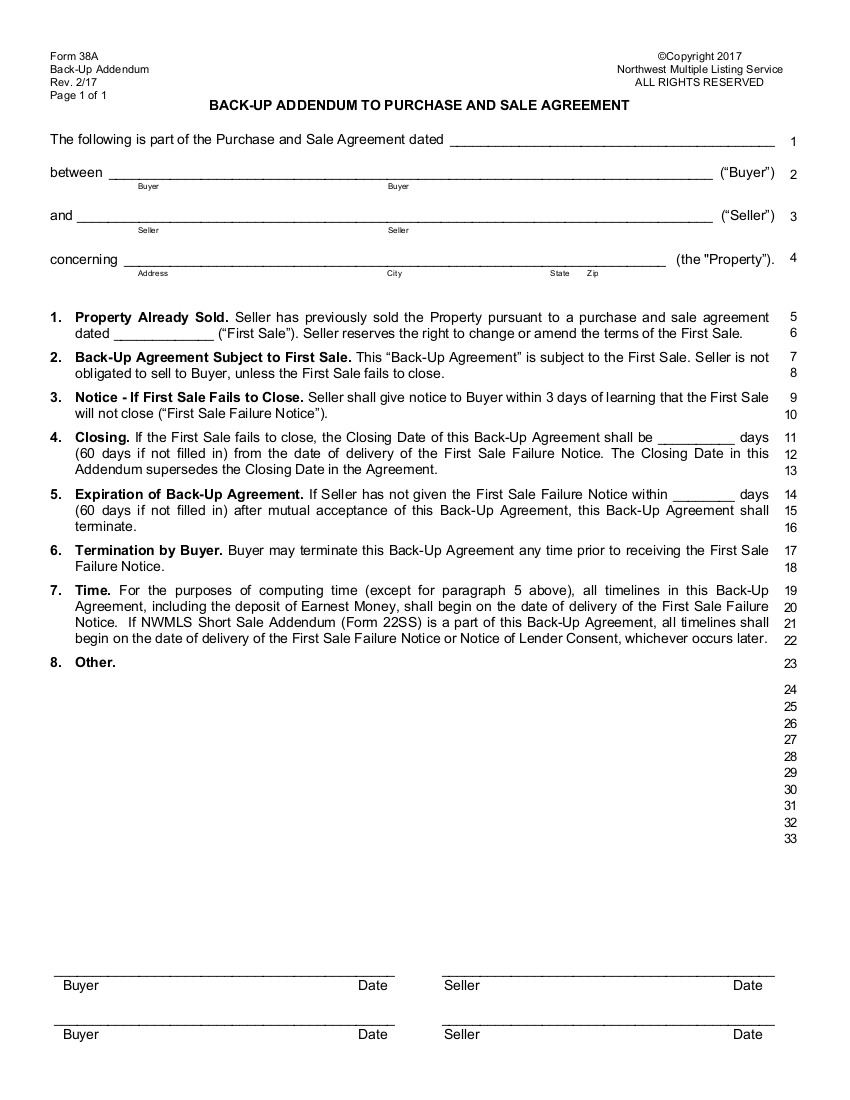 Your friend, the backup offer - Anders Ibsen